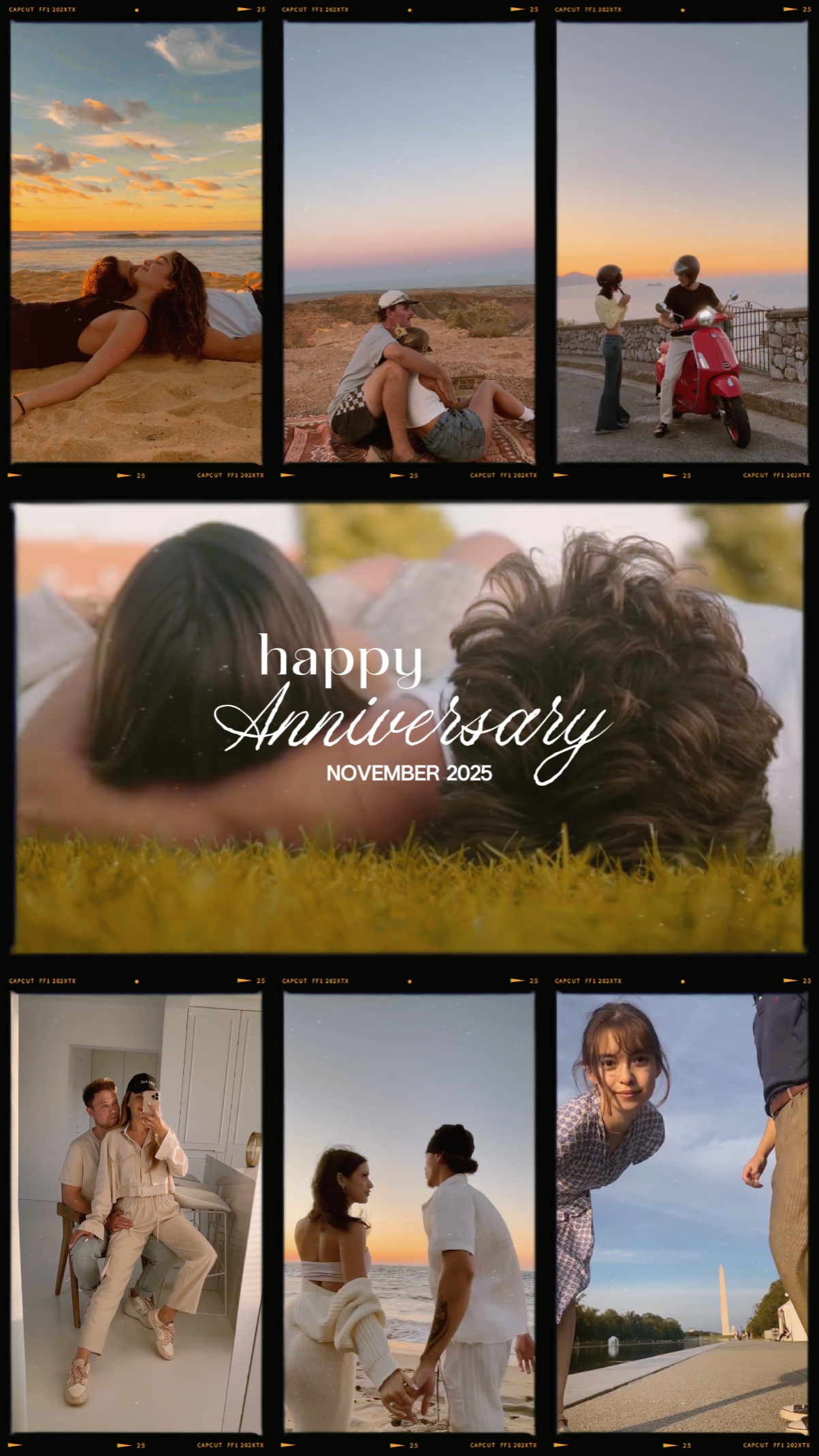 happy anniversary - video template by CapCut