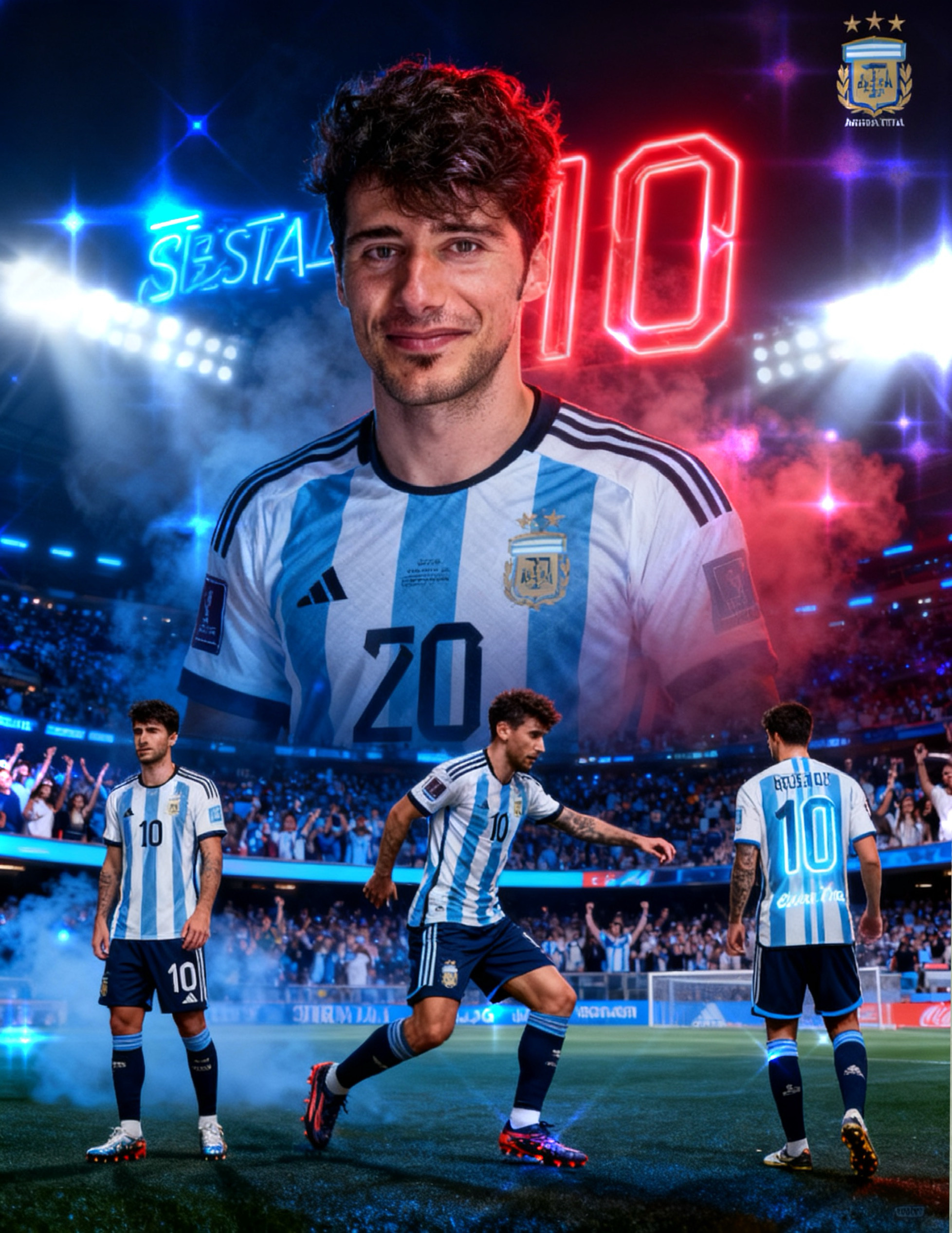 Player Debut Poster - video template by CapCut